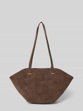 Seidenfelt Manufaktur Shopper in Leder-Optik Modell Rena