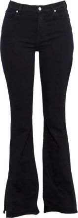 7 For All Mankind Femme, Jeans, Noir, Taille: W27 Flared Jeans