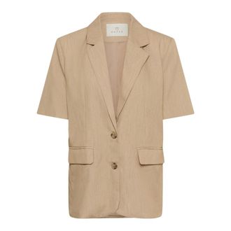 Kaffe Kajulie Blazer - - Jackets - Damen - Beige - L