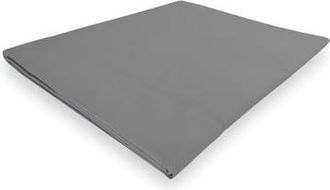 Soleil d'Ocre Camille 214013 Flaches Blatt in Baumwolle Vermerkt Baumwolle Grau 300 x 240 cm