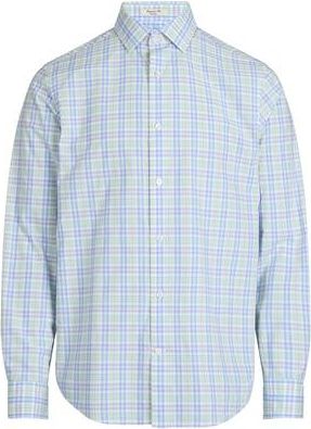 GANT Chemise droite &agrave; carreaux en coton