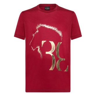 Billionaire Boys Club T-shirt Round Neck SS Lion - - Tops - Herren - Rot - XS