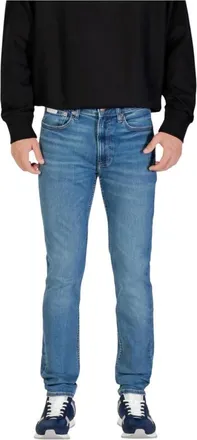Calvin Klein Jeans Homme, Jeans, Bleu, Taille: W31 L32 Jean Slim Stretch en Denim avec Poches Avant et Arri&egrave;re