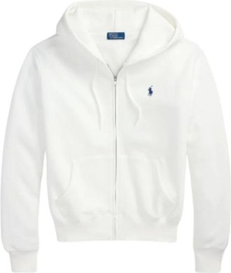 Ralph Lauren Femme, Sweatshirts et sweats &agrave; capuche, Blanc, Taille: 36 FR Gilet Zipp&eacute;