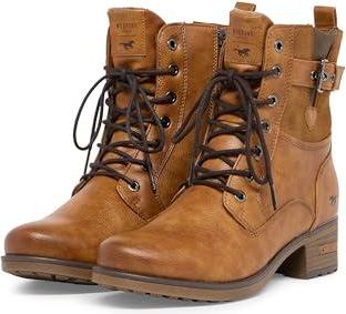 Mustang Jeans Bottines Femme 1229-521, Pointure:37 EU, La Couleur:Multicolore