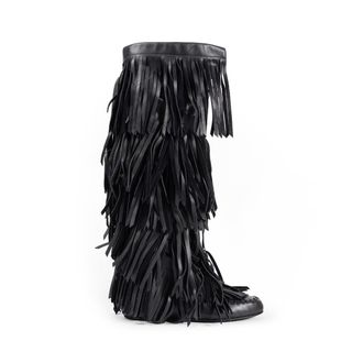 Ann Demeulemeester Aala Soft Fringe Boots