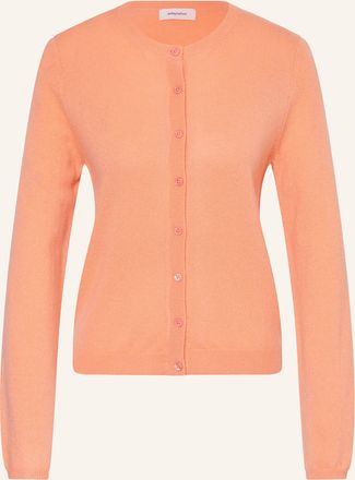 Darling Harbour Darling Harbour Strickjacke Aus Cashmere orange