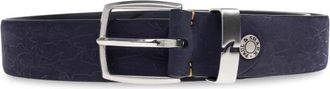 Paul & Shark Homme, Accessoires, Bleu, Taille: 100 CM Leather Belt