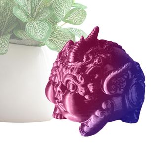 Generic 3D-gedrucktes dekoratives Spielzeug, 3D Print-Ornament - Kleines Bixie Tee- Gl&uuml;cksornament | Einzigartige 3D Pi Xiu Ornamente, Retro Schreibtischhandh