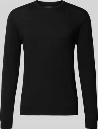 Matinique Strickpullover mit gerippten Abschl&uuml;ssen Modell Margrate