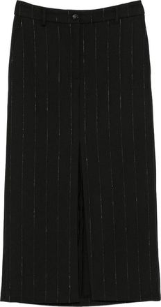 Seventy Jupe Midi - Noir
