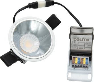 Dotlux LED-Downlight MULTIsnap 6W 2700K/3000/4000K COLORselect Wei&szlig;
