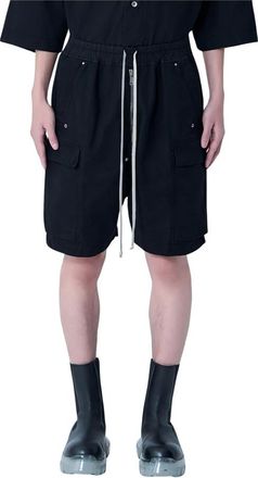 Rick Owens Homme, Shorts, Noir, Taille: XL Cargobela Shorts