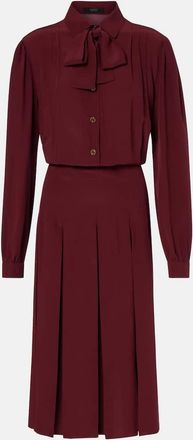 Gucci Robe midi en soie