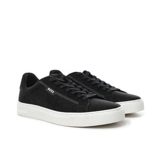 HUGO BOSS Homme Rhys_Tenn_nupu Tennis, Black, 42 EU