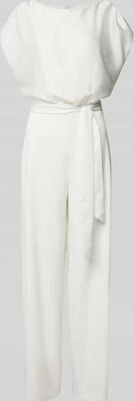 Swing Jumpsuit mit Taillengürtel