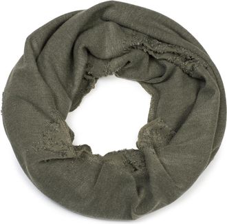 styleBREAKER Schlauchschal Loop Schal Destroyed Look