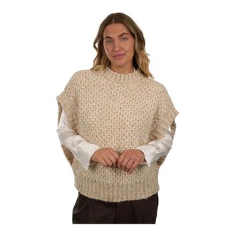 PESERICO Spencer - - Knitwear - Damen - Beige - XL