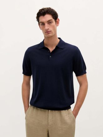 Scalpers Silk Polo Tricot