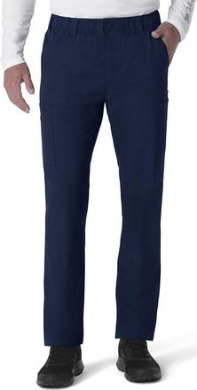 Carhartt Work in Progress Force Herrenhose mit geradem Bein, Marineblau, Gro&szlig;