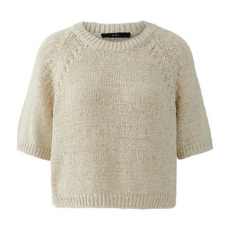 Oui Damen, Strickwaren, Beige, MGr&ouml;&szlig;e