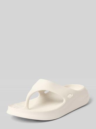 Lacoste Flip Flops mit Label-Pr&auml;gung