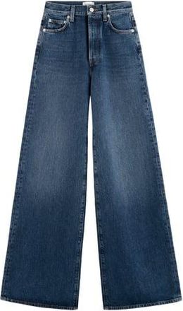 ARAKII Jean jambes larges uni