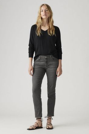 Levi's Jean Boyfriend Taille Mi Haute - Femme - Noir / Night Is Young - 25X27