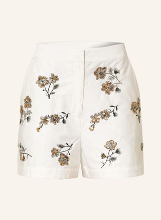Claudie Pierlot Claudie Pierlot Shorts Mit Pailletten Und Schmuckperlen weiss