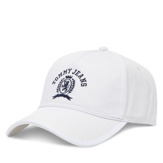 Tommy Jeans Cap Tommy Jeans Cool Summer AW0AW17315 Écru