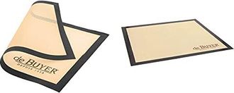 De Buyer de Buyer 4938.40 Tapis Airmat Siliconé Aéré 40 x 30 cm & 4931.40N Tapis Siliconé - 40 x 30 cm