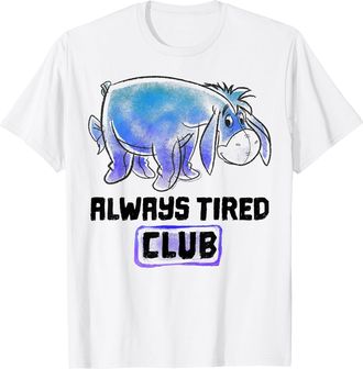 Disney Winnie Puuh Eeyore Immer m&uuml;de Club T-Shirt