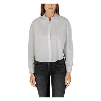 A|X Armani Exchange Elegante Langarmbluse - - Blouses & Shirts - Damen - Wei&szlig; - M