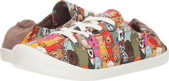 Skechers Womens Bobs Dvine-Preppy Pup Hands Free Slip-ins Sneaker, Mehrfarbig/Meereswellen (Ocean Tides), 35 EU