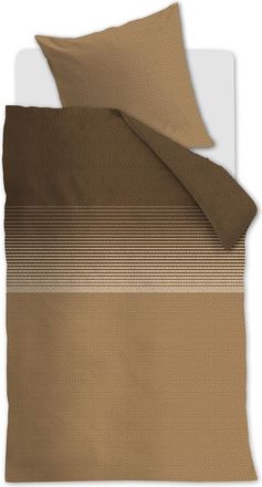 Beddinghouse Bettw&auml;sche Demi, Sand, Gr&ouml;&szlig;e:135x200 cm + 80x80 cm