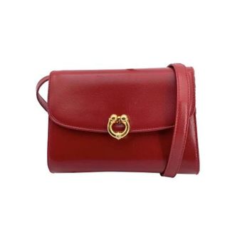 Gucci Pre-owned Leder Crossbody Bag - - Pre-owned - Damen - Rot - ONE SIZE