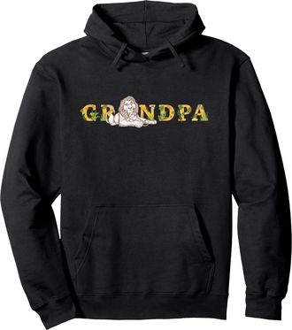 Disney The Lion King Grandpa Fathers Day Mufasa Sketch Pullover Hoodie