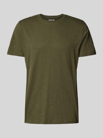 Selected T-Shirt mit Rundhalsausschnitt Modell ASPEN