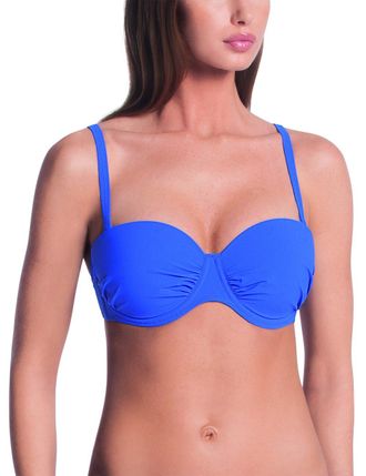 Rosa Faia Damen B&uuml;gel Bikinioberteil Bikini - Oberteil Cosima L7 8745 - 1, Gr. 38 (Herstellergr&ouml;&szlig;e:38 D), Blau (french Blue 354)