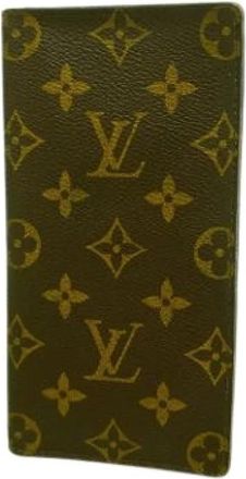 Louis Vuitton Pre-owned Long bill wallet (bi-fold) - - Pre-owned - Herren - Braun - ONE SIZE