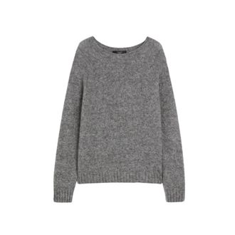 Max Mara Damen, Strickwaren, Grau, MGr&ouml;&szlig;e
