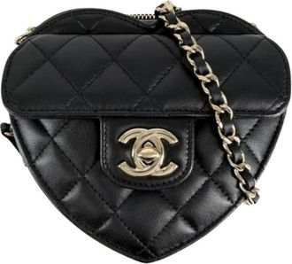 Chanel Pre-owned Vintage Pochette Sac Bandouli&egrave;re - Femme - Pre-owned - Noir - Taille: ONE Size