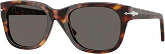 Persol Sonnenbrille mit eckigem Rahmen - Havana - - Accessories - unisex - Braun - ONE SIZE