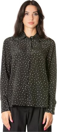 Max Mara Chemise Pagine - Femme - Blouses et Chemises - Noir - Taille: 44 FR