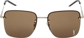 Saint Laurent Damen, Accessories, Braun, 58 MMGr&ouml;&szlig;e