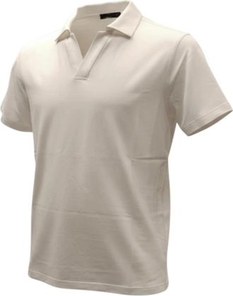 Peuterey Homme, Tops, Beige, Taille: S Polo manica corta
