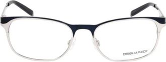 Dsquared2 Homme, Accessoires, Gris, Taille: ONE Size Monture de lunettes rectangulaires