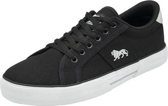 Lonsdale Baskets Stanwick pour Homme, Noir/Gris, 45 EU