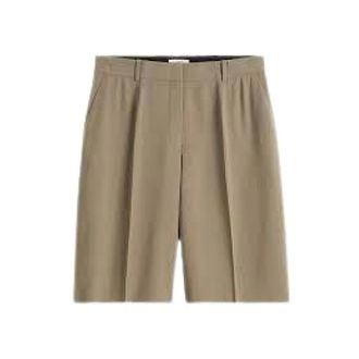 Toteme Femme, Pantalons, Beige, Taille: 38 FR Wide Fluid Shorts