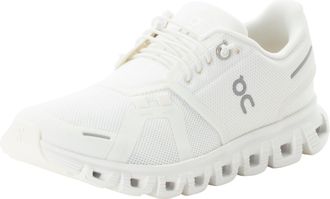 On Running Sneaker ON RUNNING ON RUNNING CLOUD 6, Damen, Gr. 38,5, wei&szlig;, wei&szlig;, Synthetik, Schuhe Sneaker, Topseller